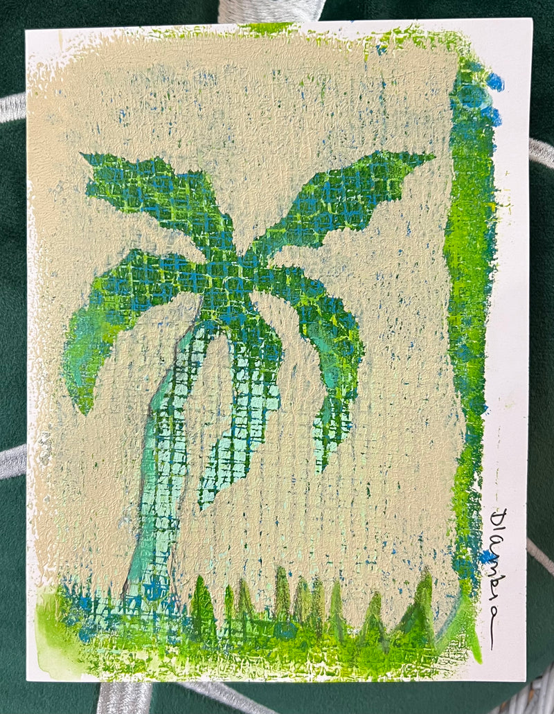 Robin Handmade Monoprint Cards – The Banyan Tree Garden & Boutique